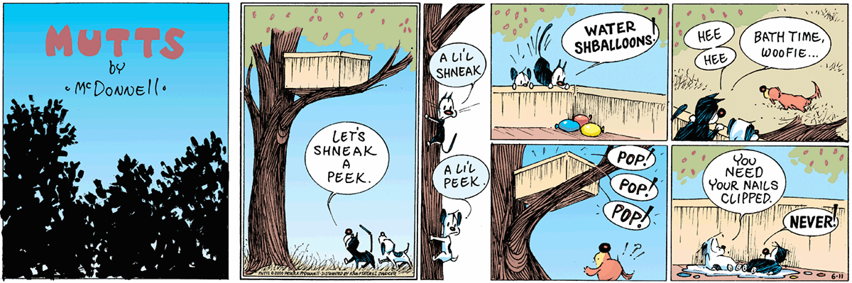 June 11 2000, Sunday Comic Strip – MUTTS