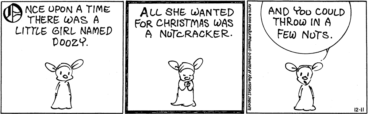 December 11 2000, Daily Comic Strip – MUTTS