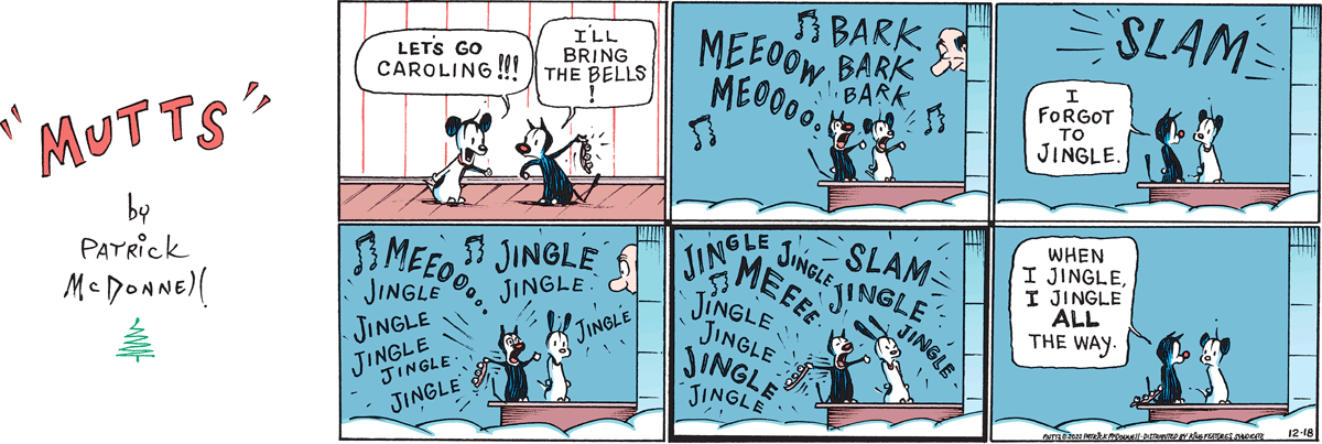 December 18 2022, Sunday Comic Strip – MUTTS