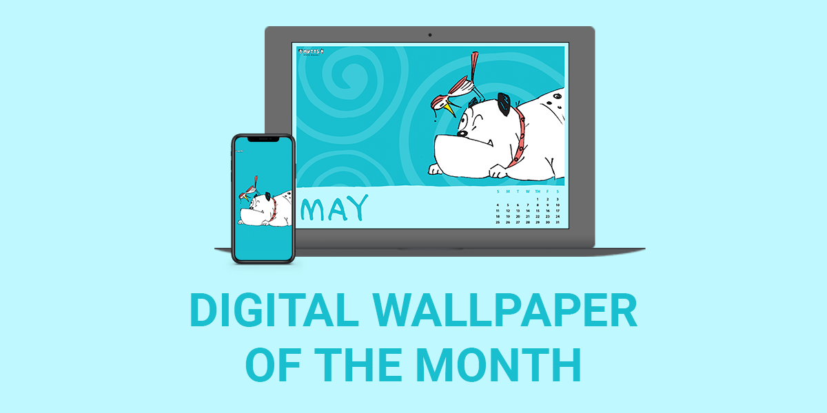 MUTTS Digital Wallpaper of the Month: May 2025