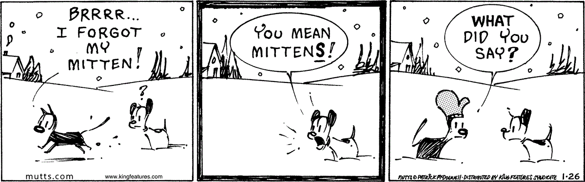 January 26 2026, Daily Comic Strip – MUTTS