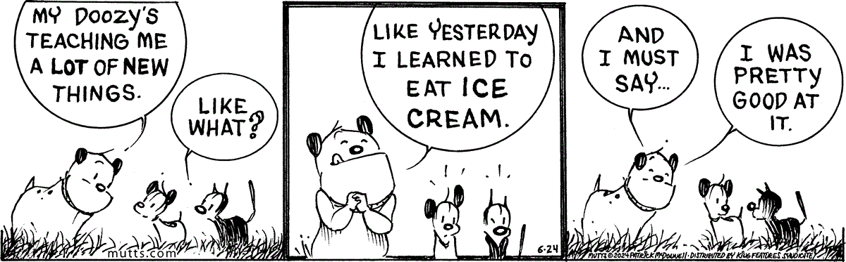 June 24 2024, Daily Comic Strip – MUTTS
