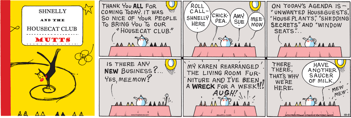 October 5 2025, Sunday Comic Strip – MUTTS