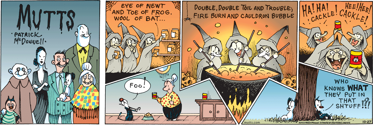 October 27 2024, Sunday Comic Strip – MUTTS