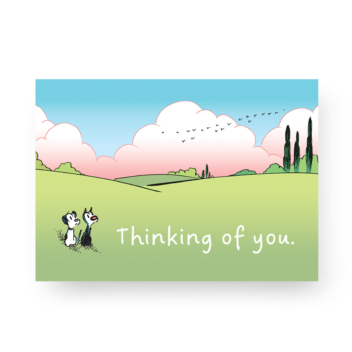 'A Touch of Kindness' Greeting Card – MUTTS