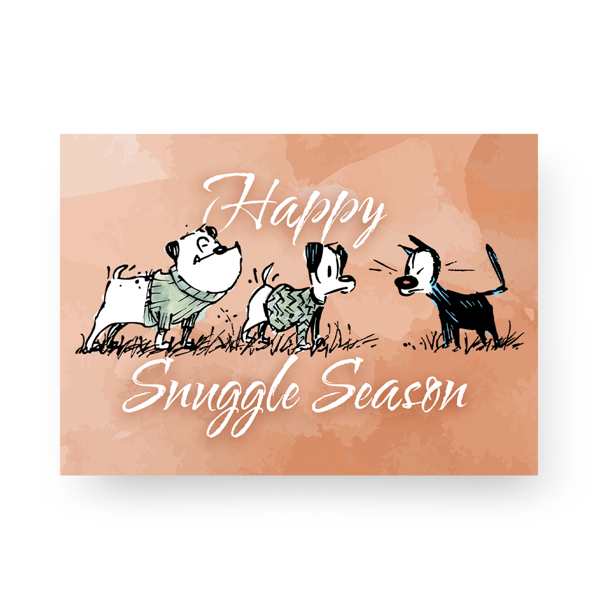 'Snuggle Season' Greeting Card – MUTTS