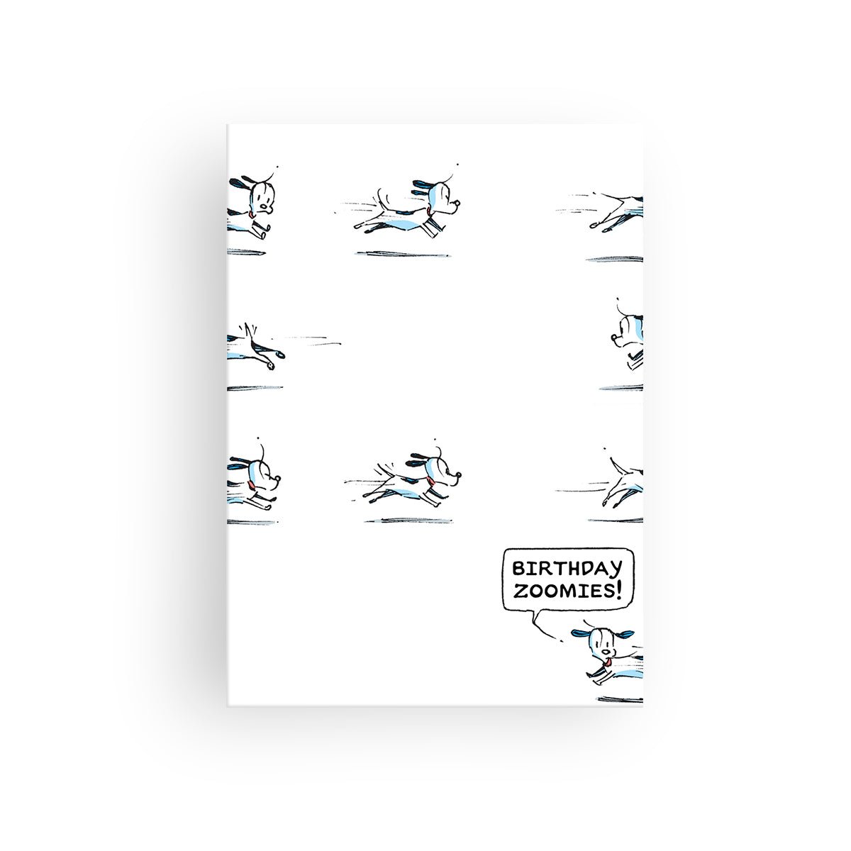 ‘Birthday Zoomies’ Greeting Card – MUTTS