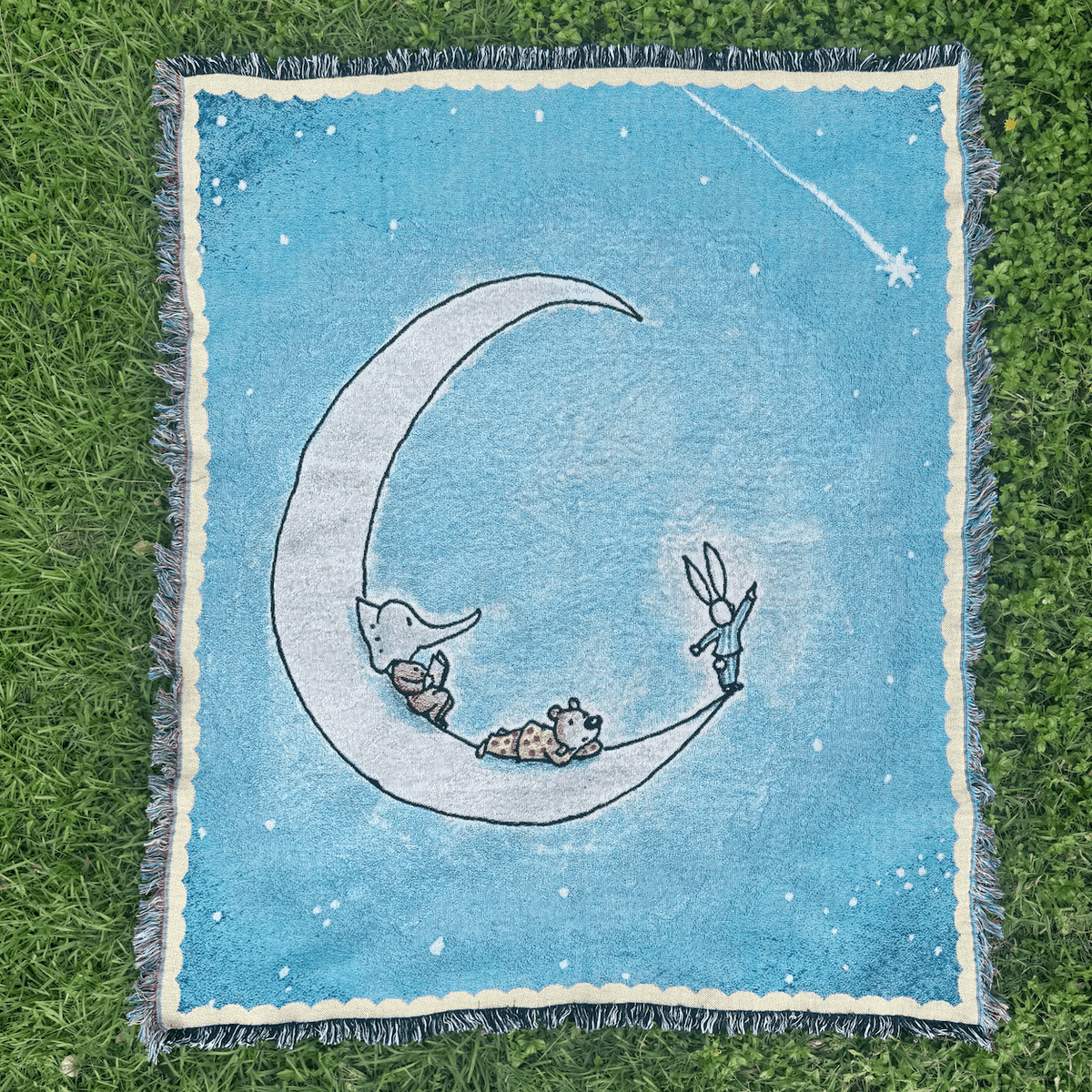 'Thank You & Good Night' Decorative Blanket – MUTTS
