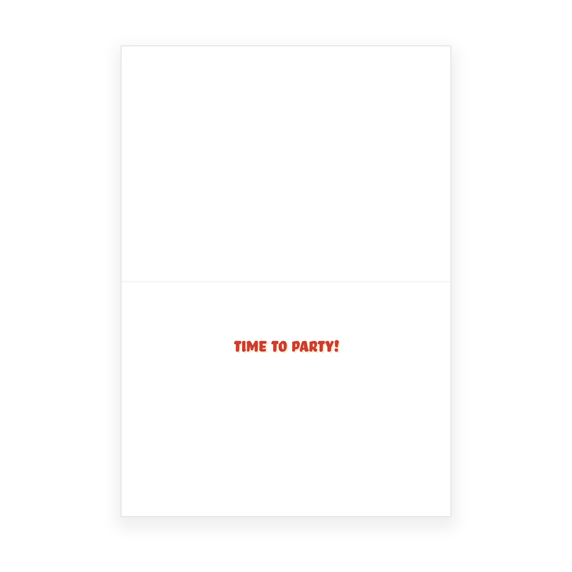 'Party Time' Greeting Card – MUTTS