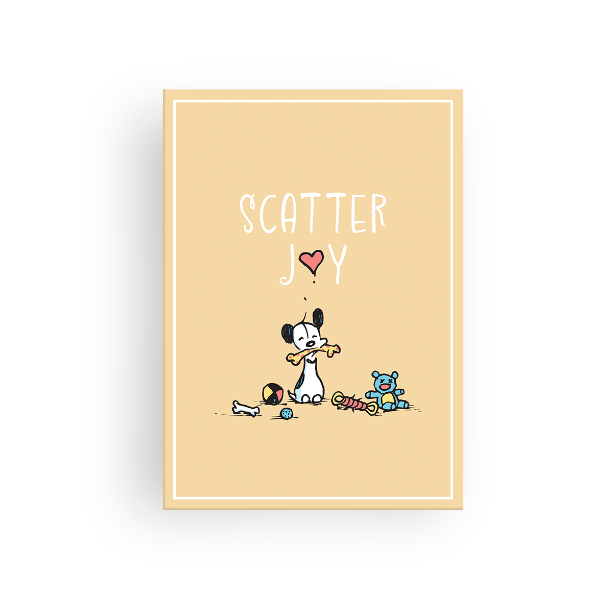'Scatter Joy' Greeting Card – MUTTS