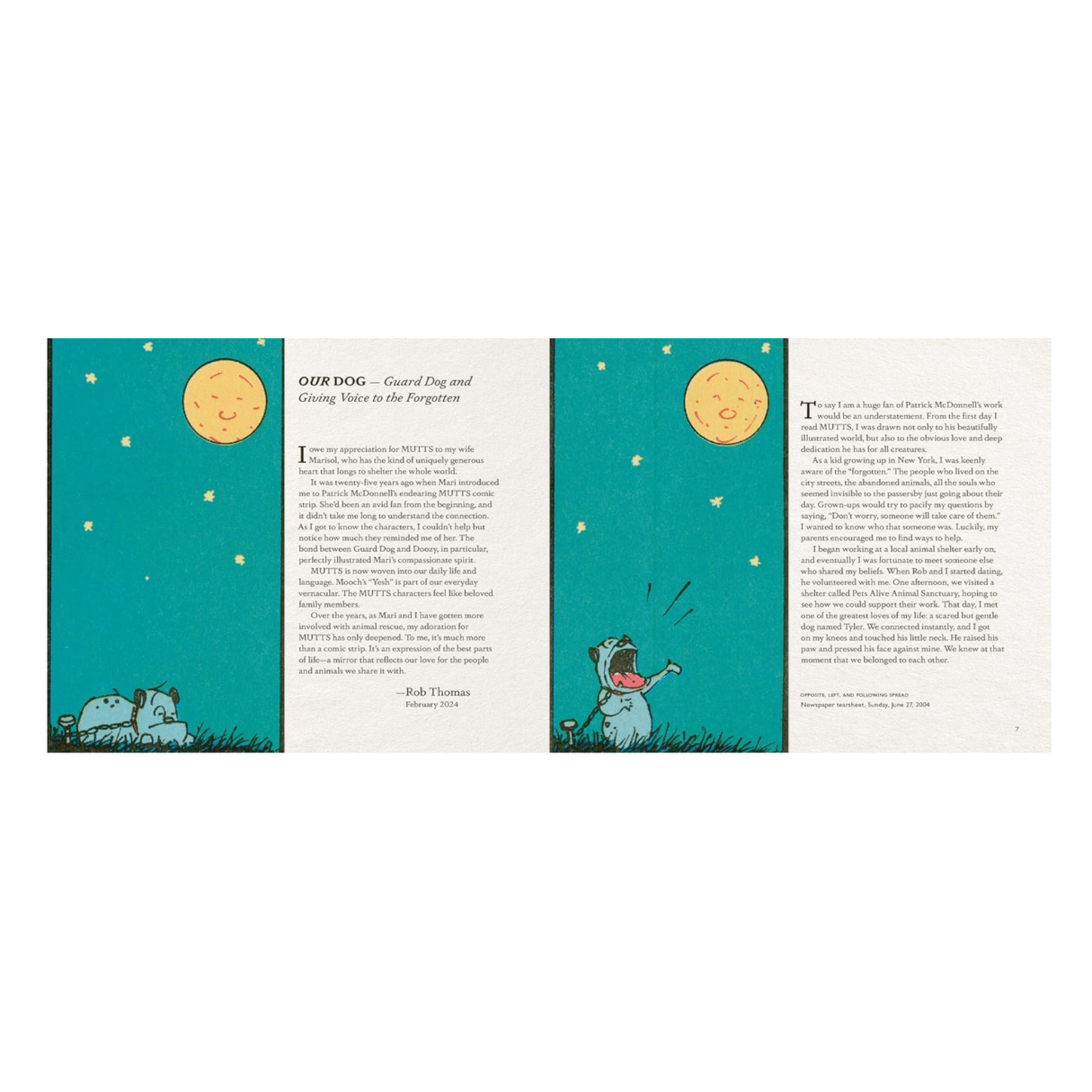 Signed 'Breaking the Chain: The Guard Dog Story' Book – MUTTS