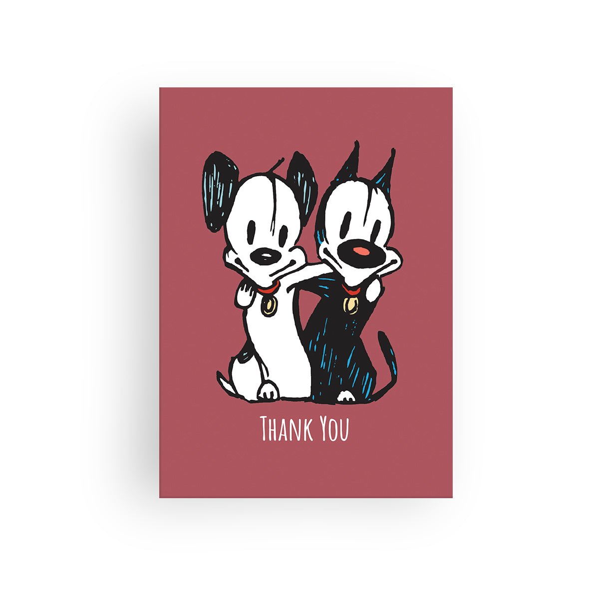 ‘Mooch & Earl’ Thank You Card – MUTTS