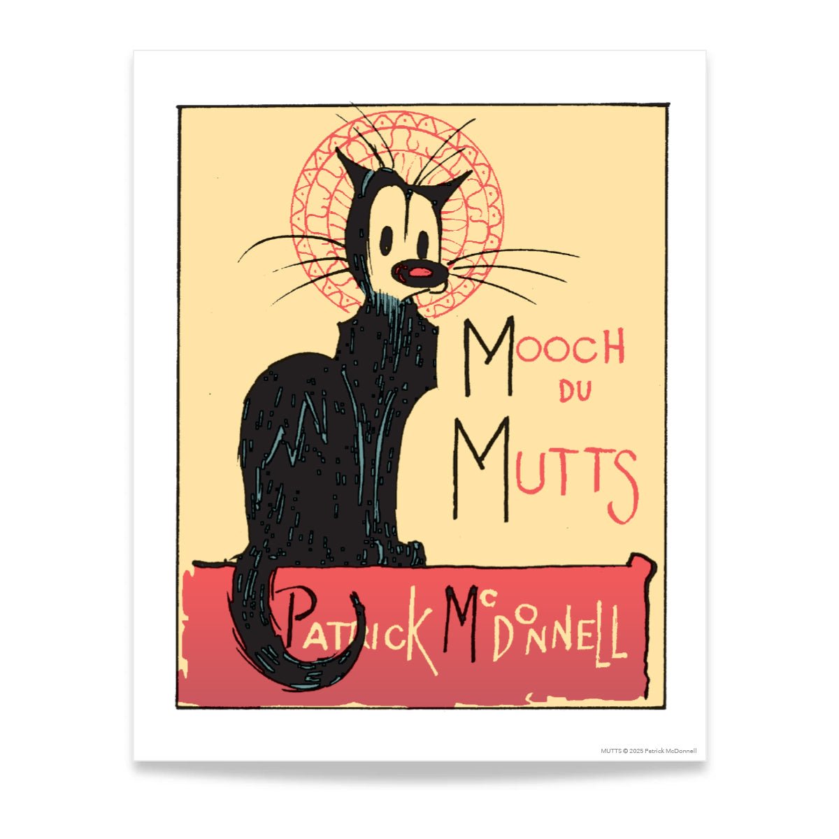 'Mooch Du MUTTS' Museum-Quality Print