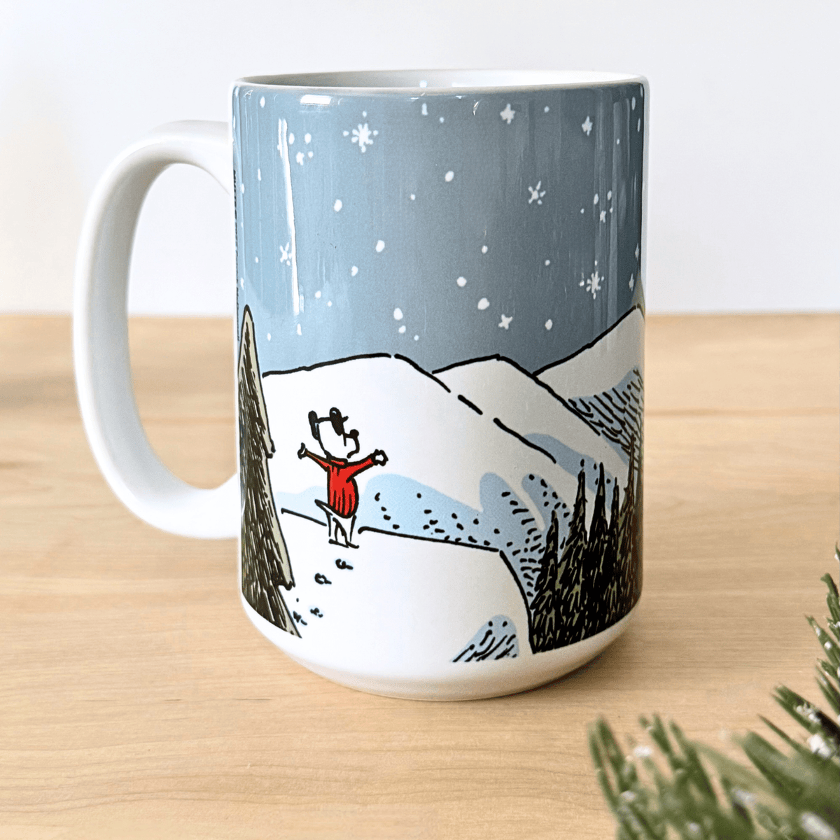 'On A Snowy Hill' Mug – MUTTS