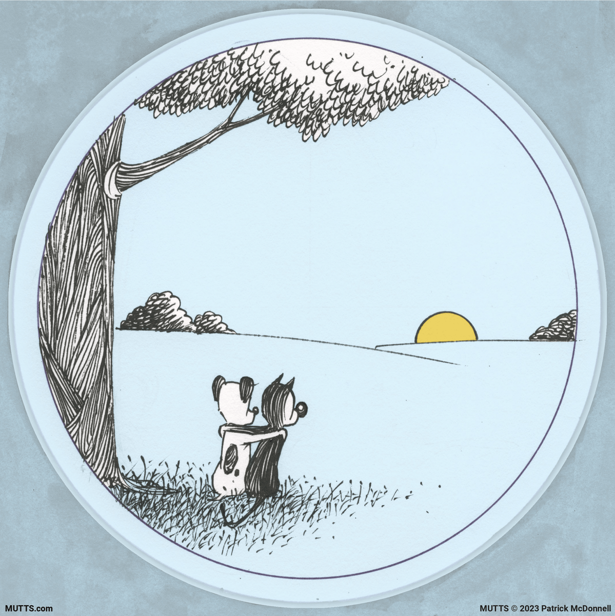 'Forever By Your Side' Print – MUTTS