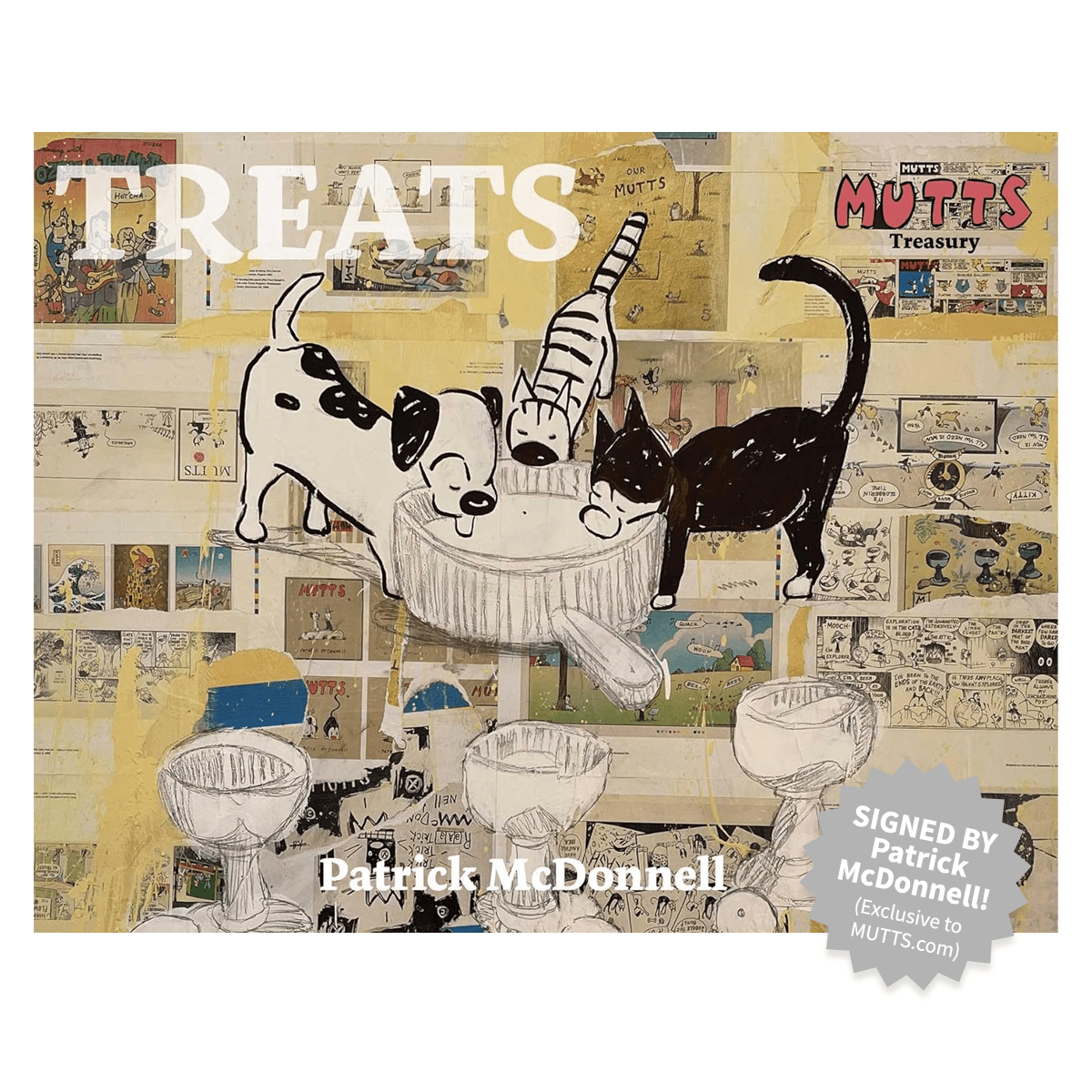 Signed 'Treats' Book – MUTTS