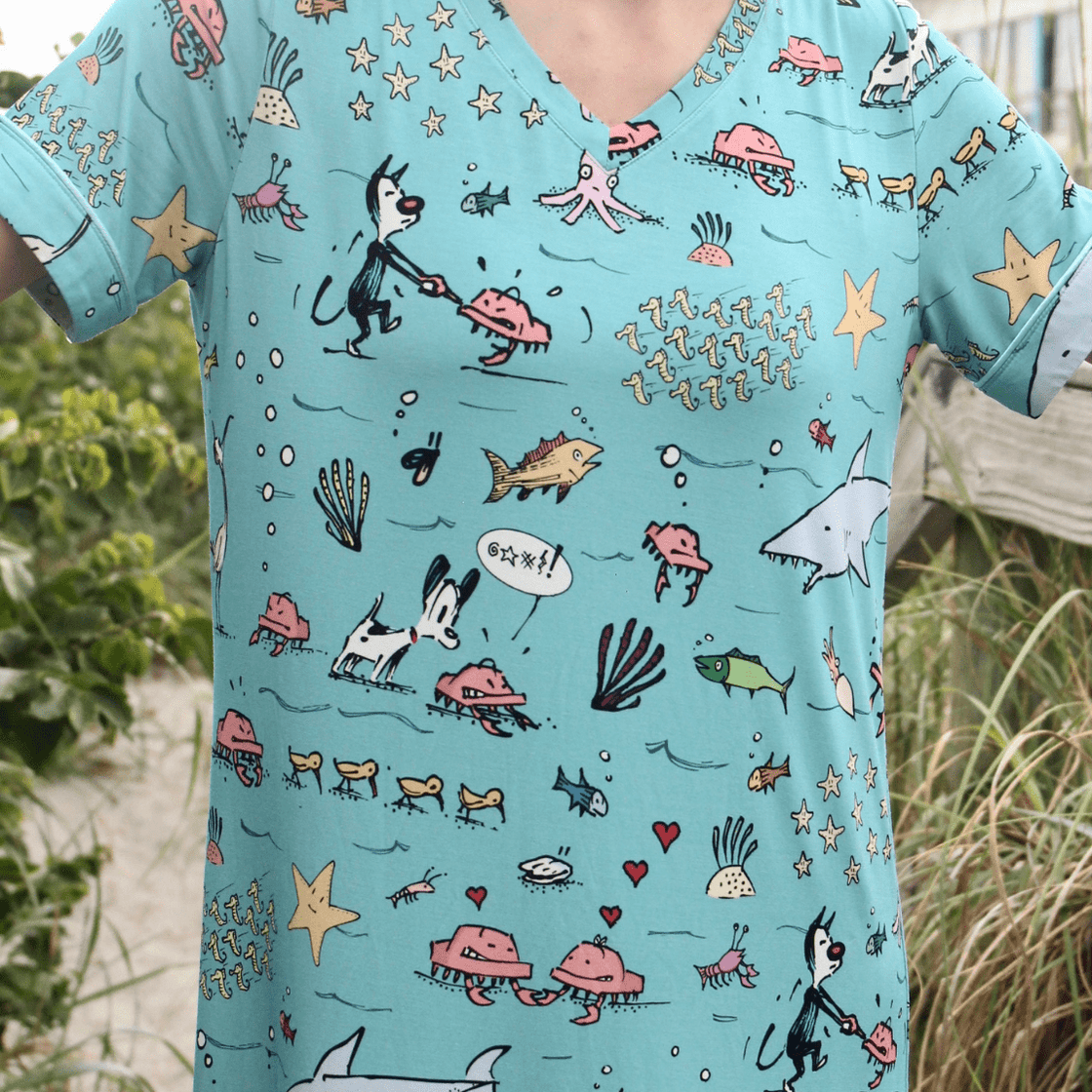 'Salty & Sweet' Nightgown – MUTTS