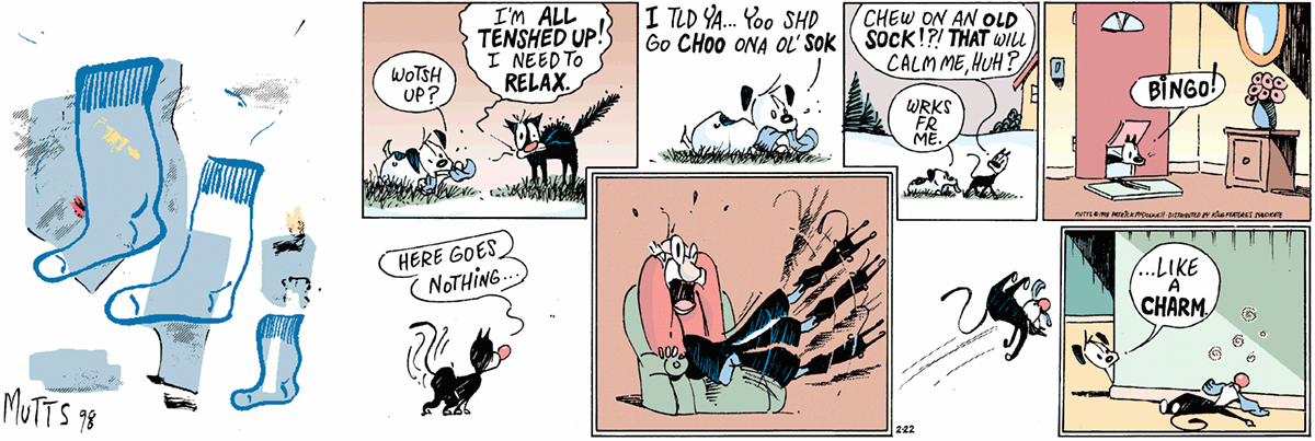 February 22 1998, Sunday Comic Strip – MUTTS