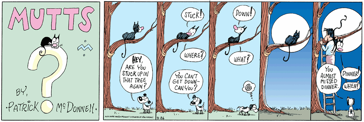 February 26 1995, Sunday Comic Strip – MUTTS