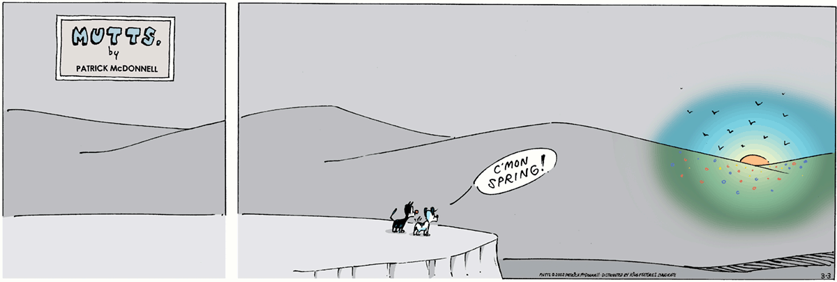 March 3 2002, Sunday Comic Strip – MUTTS