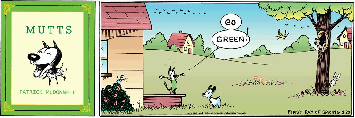 March 20 2011, Sunday Comic Strip – MUTTS