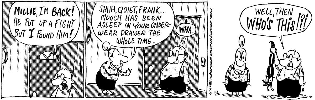 April 14 1995, Daily Comic Strip – MUTTS