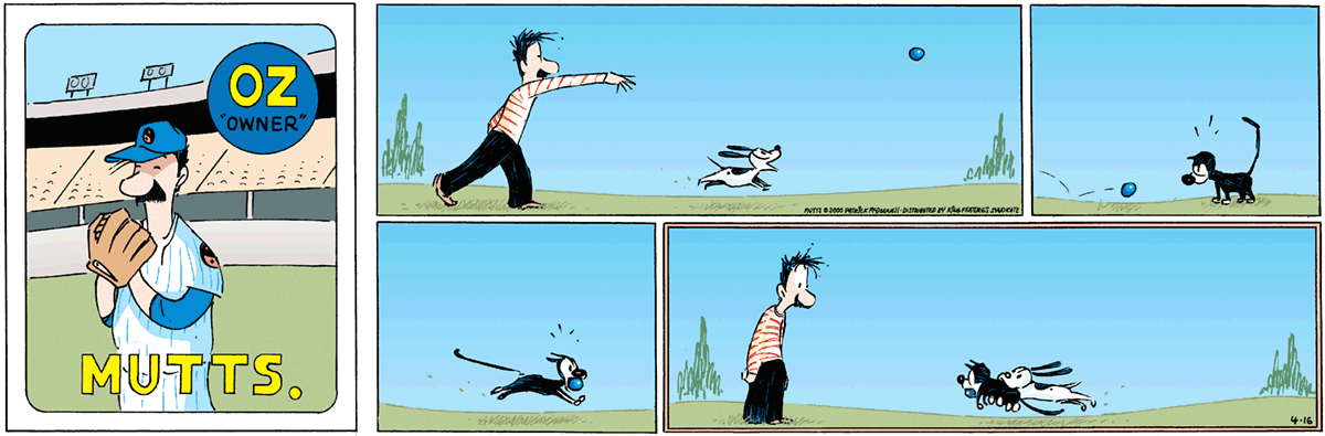 April 16 2000, Sunday Comic Strip – MUTTS