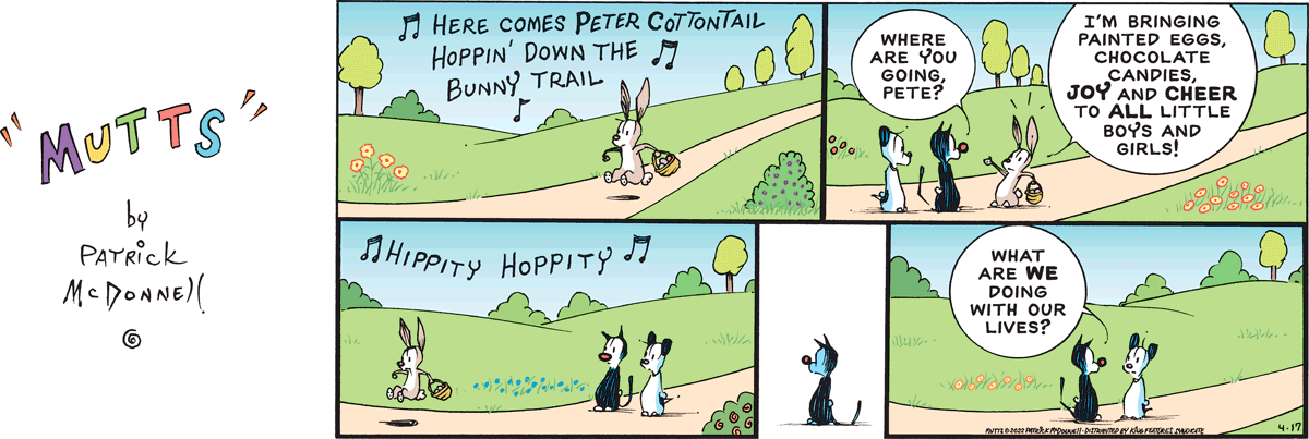 April 17 2022, Sunday Comic Strip – MUTTS