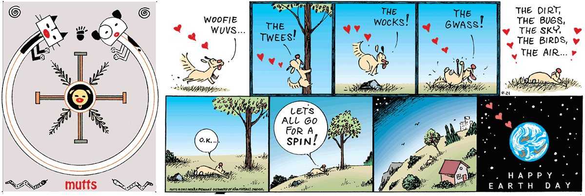 April 21 2002, Sunday Comic Strip – MUTTS