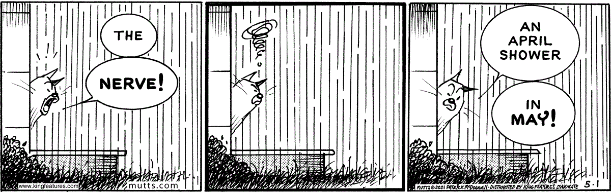May 1 2021, Daily Comic Strip – MUTTS