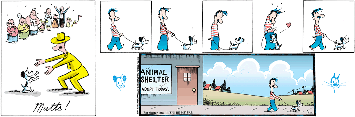 May 5 2002, Sunday Comic Strip – MUTTS