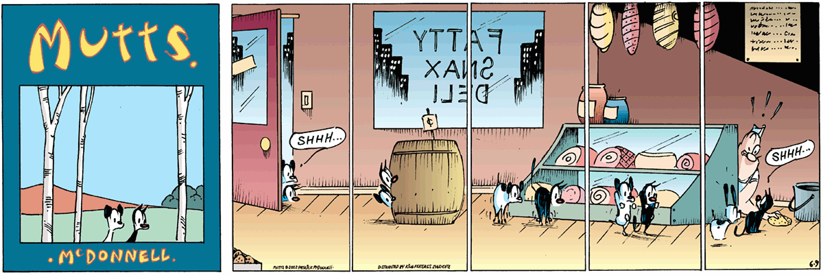 June 9 2002, Sunday Comic Strip – MUTTS