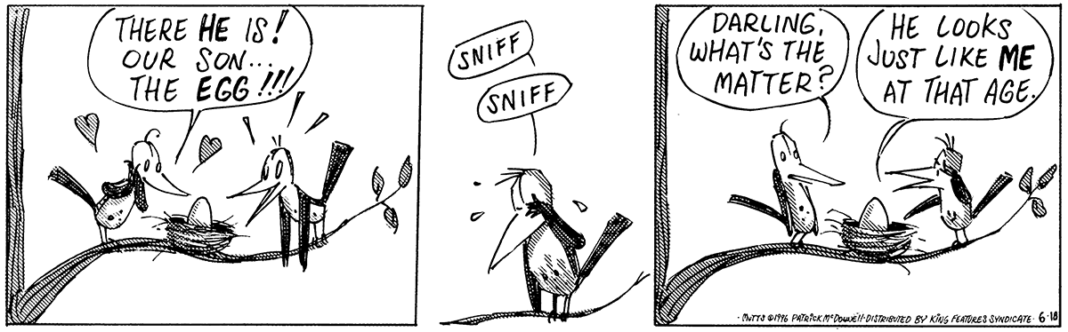 June 18 1996, Daily Comic Strip – MUTTS