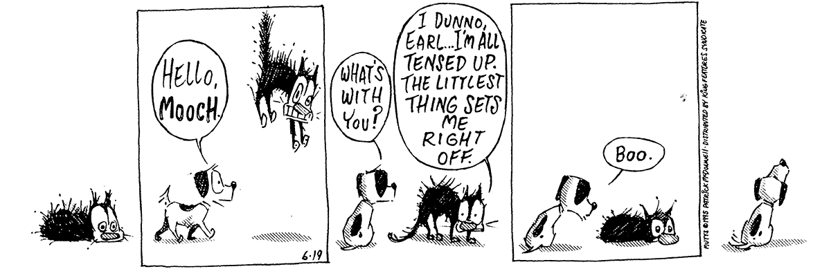 June 19 1995, Daily Comic Strip – MUTTS