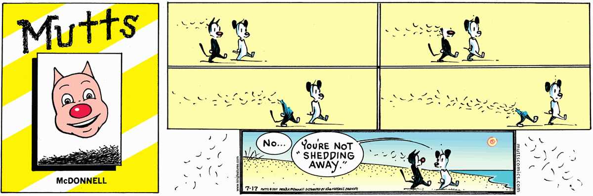 July 17 2011, Sunday Comic Strip – MUTTS