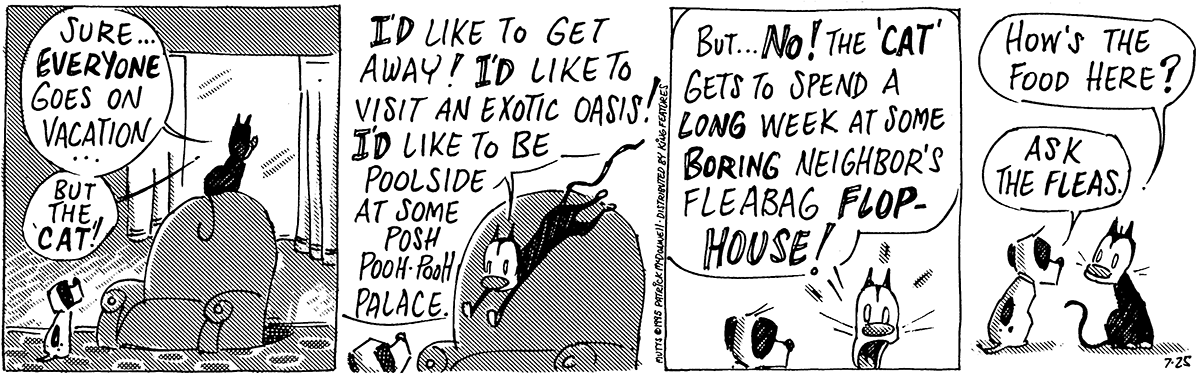 July 25 1995, Daily Comic Strip – MUTTS