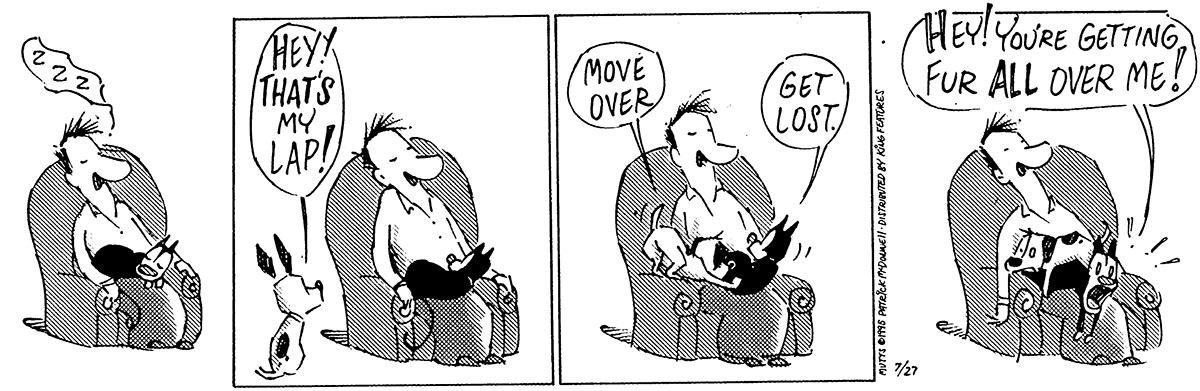 July 27 1995, Daily Comic Strip – MUTTS