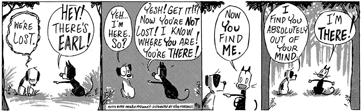 September 8 1995, Daily Comic Strip – MUTTS