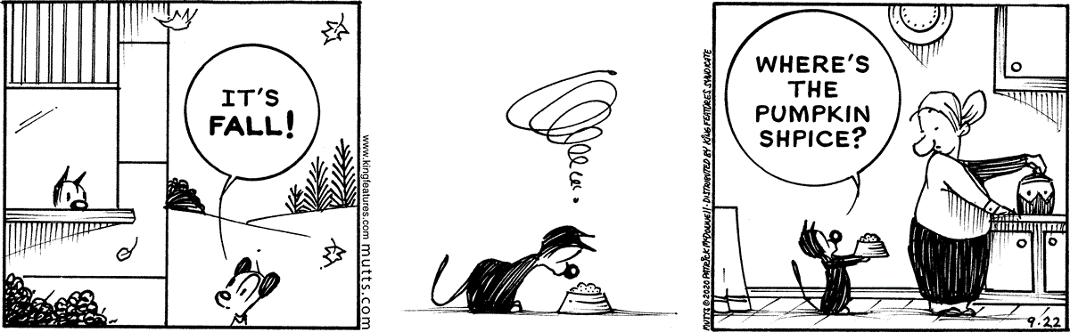 September 22 2020, Daily Comic Strip – MUTTS