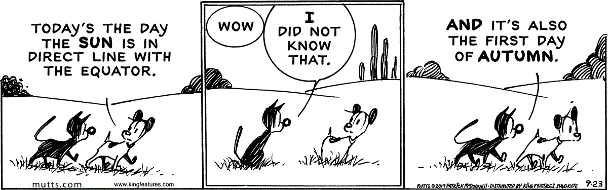 September 23 2019, Daily Comic Strip – MUTTS