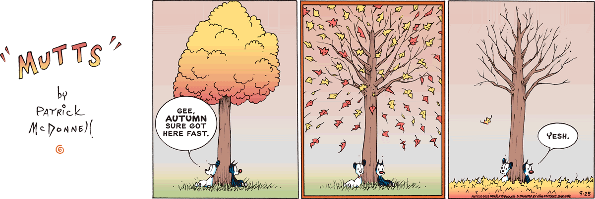 September 25 2022, Sunday Comic Strip – MUTTS
