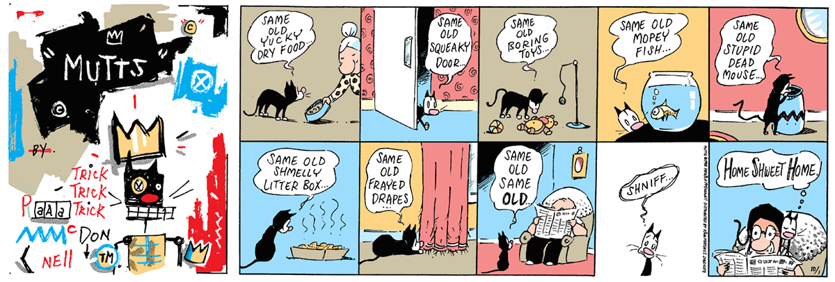 October 1 1995, Sunday Comic Strip – MUTTS
