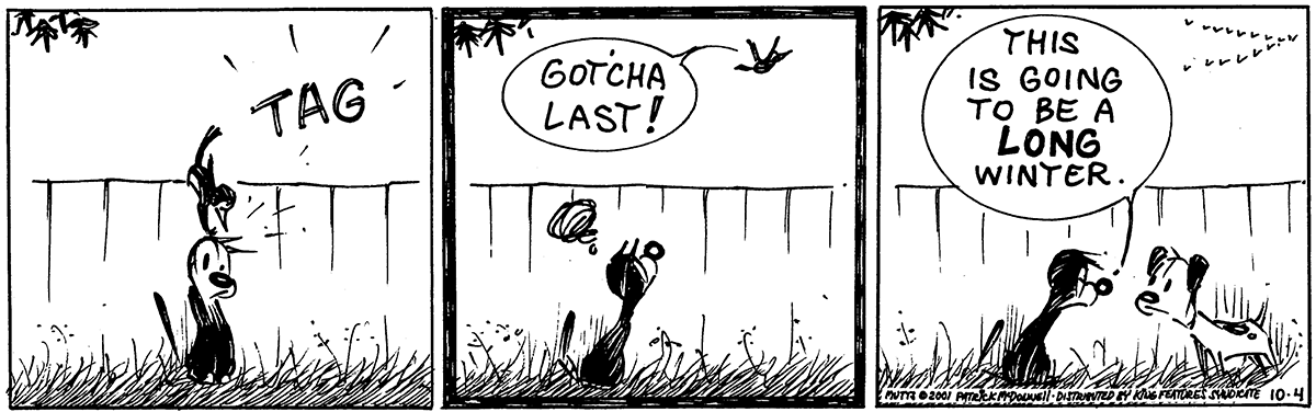October 4 2001, Daily Comic Strip – MUTTS