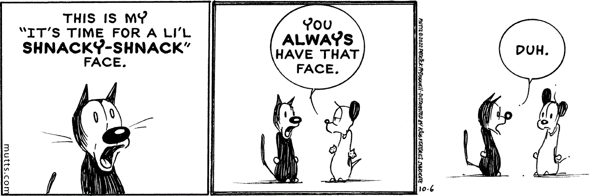 October 6 2022, Daily Comic Strip – MUTTS