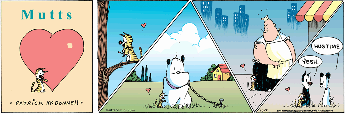 October 7 2007, Sunday Comic Strip – MUTTS