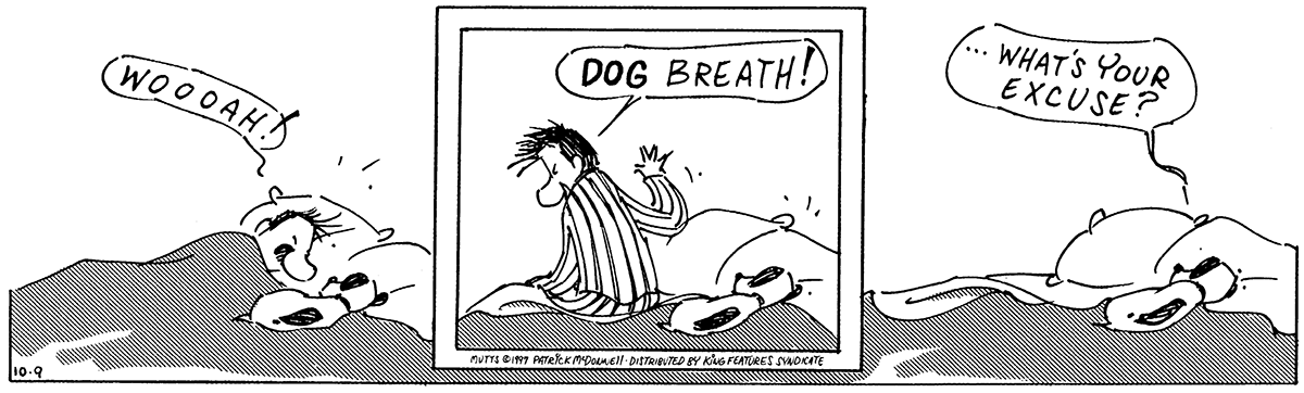 October 9 1997, Daily Comic Strip – MUTTS