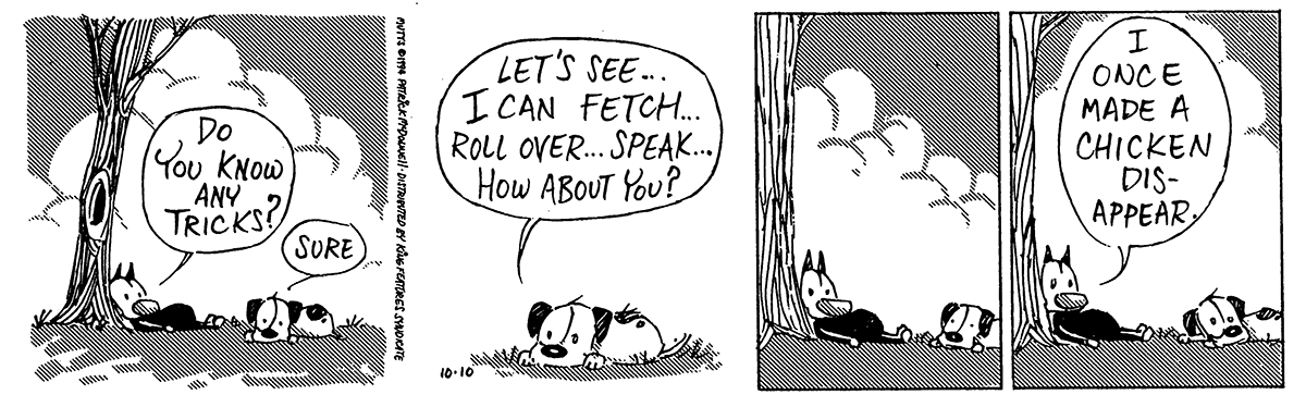 October 10 1994, Daily Comic Strip – MUTTS