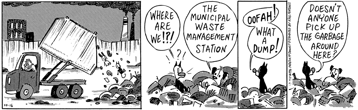 October 16 1996, Daily Comic Strip – MUTTS