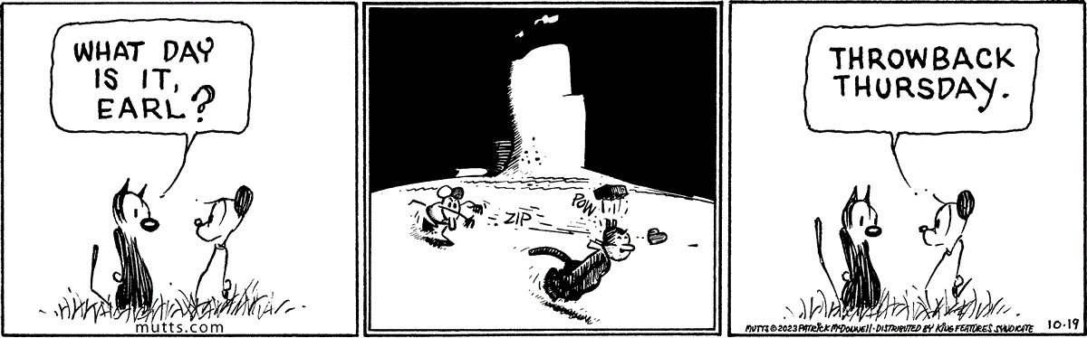 October 19 2023, Daily Comic Strip – MUTTS