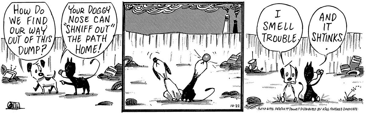 October 22 1996, Daily Comic Strip – MUTTS
